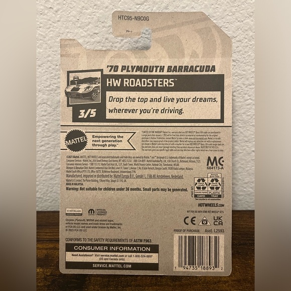 Hot Wheels | Toys | Lot Of 4 Hot Wheels 97 Plymouth Barracuda 2024 35 ...